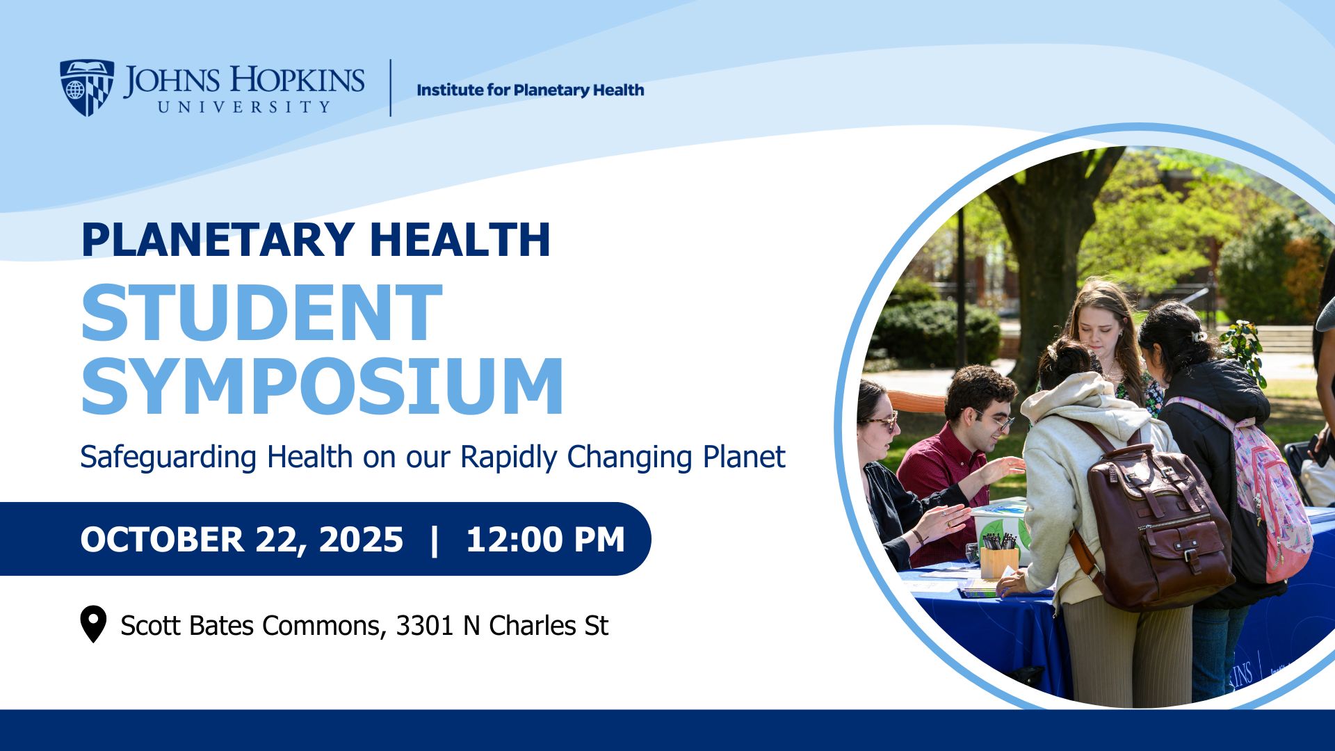 10/22/25: Planetary Health Student Symposium | Institute for Planetary ...